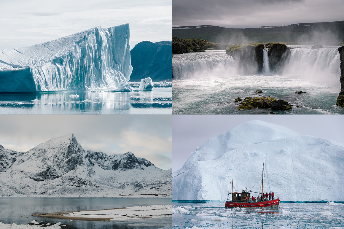 NORDIC NATURE (12 Premium Photos) ~ Web Elements on Creative Market