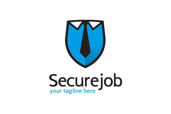 Secure Job Logo Template Design ~ Logo Templates on Creative Market