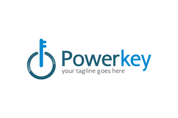 Power Key Logo Template ~ Logo Templates on Creative Market