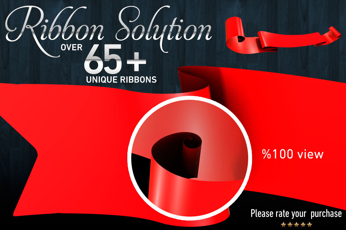 Ribbon Solution ~ Objects on Creative Market