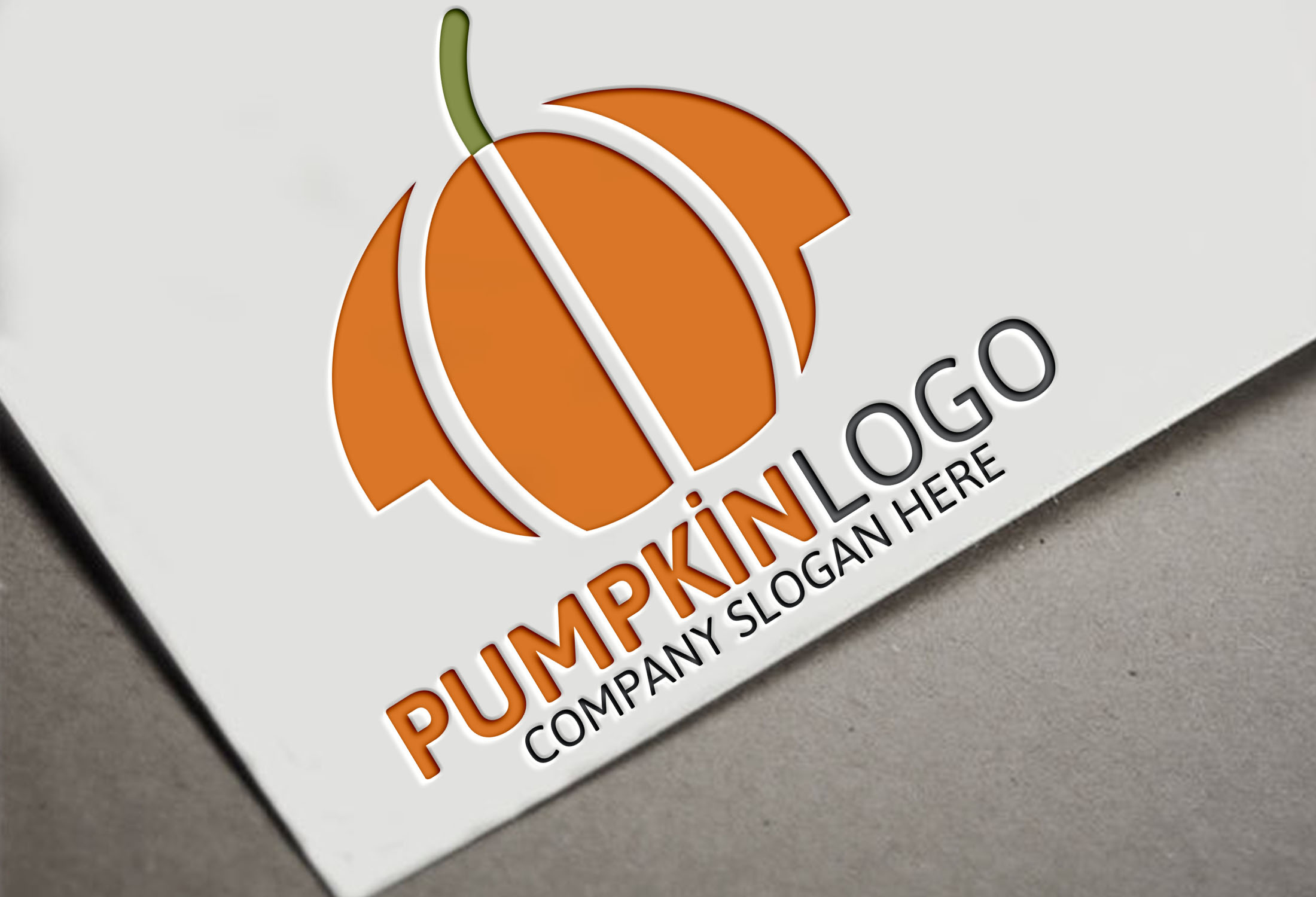 Pumpkin Logo ~ Logo Templates on Creative Market