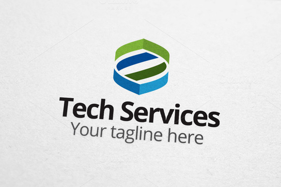 Tech Services Logo ~ Logo Templates on Creative Market