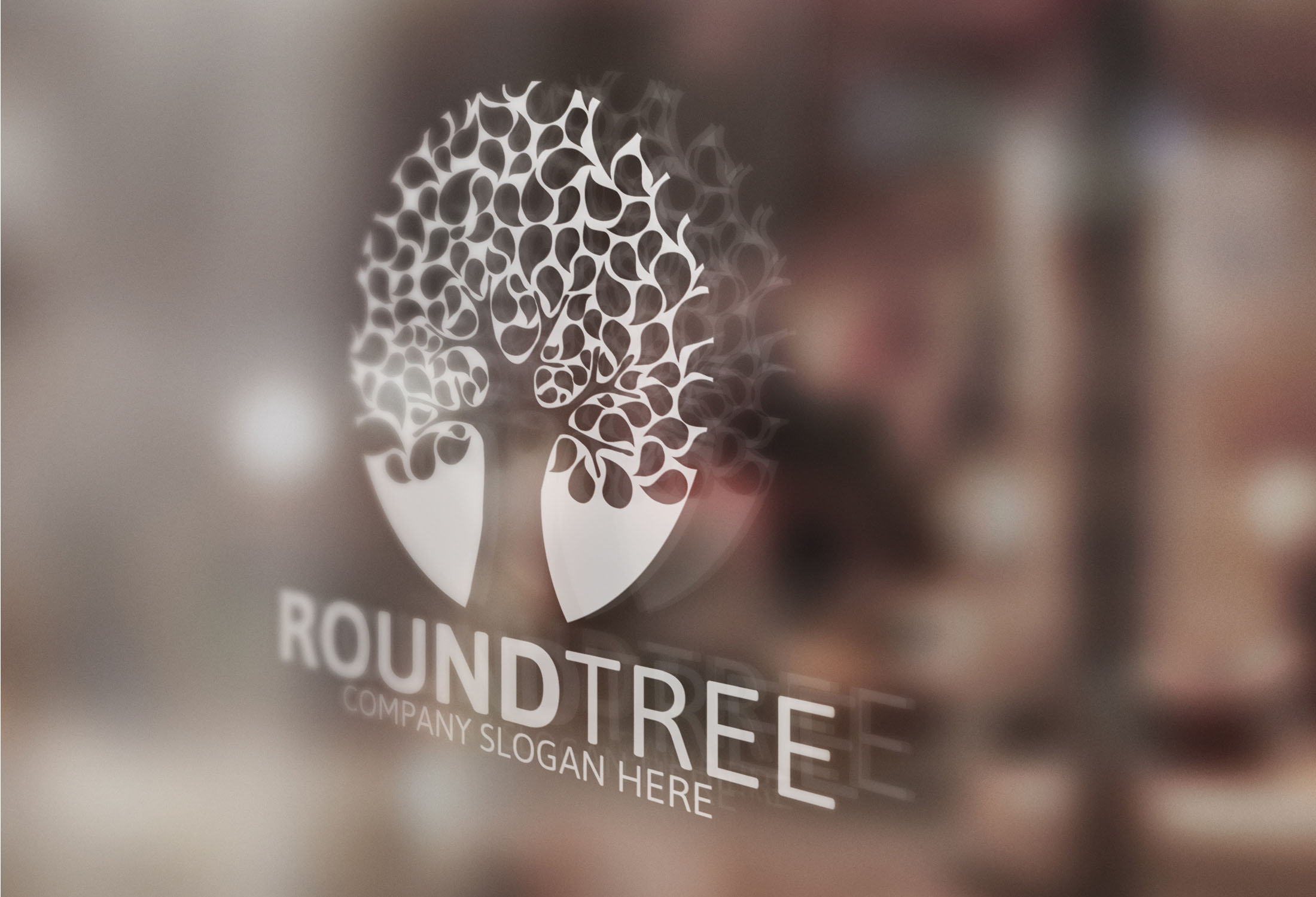 Round Tree Logo ~ Logo Templates on Creative Market