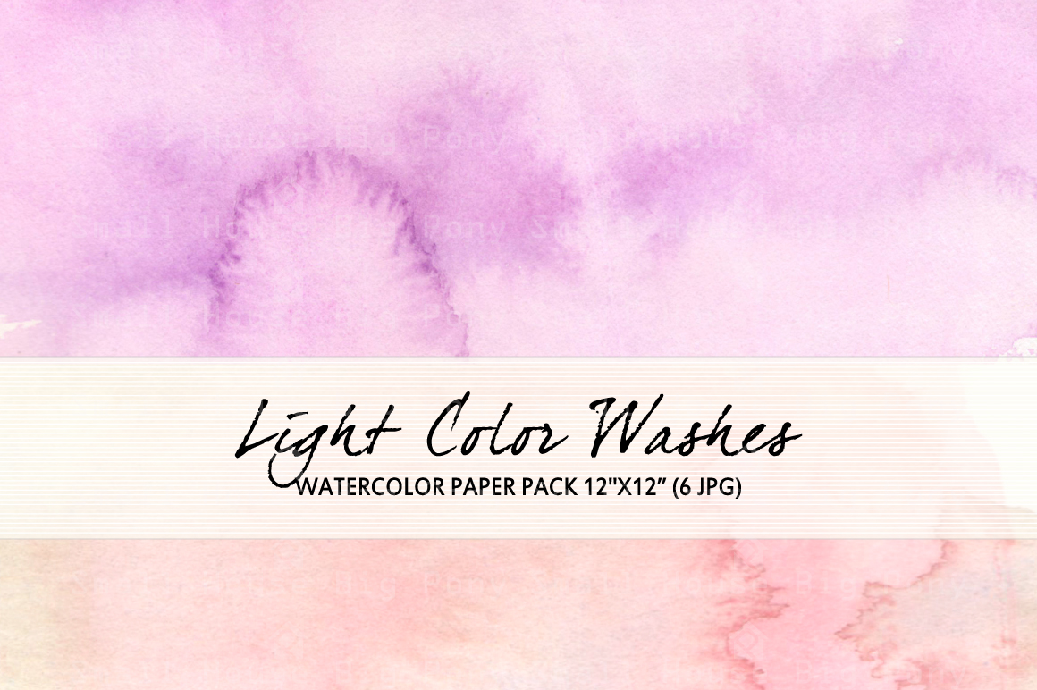 Light Color Washes- Texture Paper ~ Illustrations on Creative Market