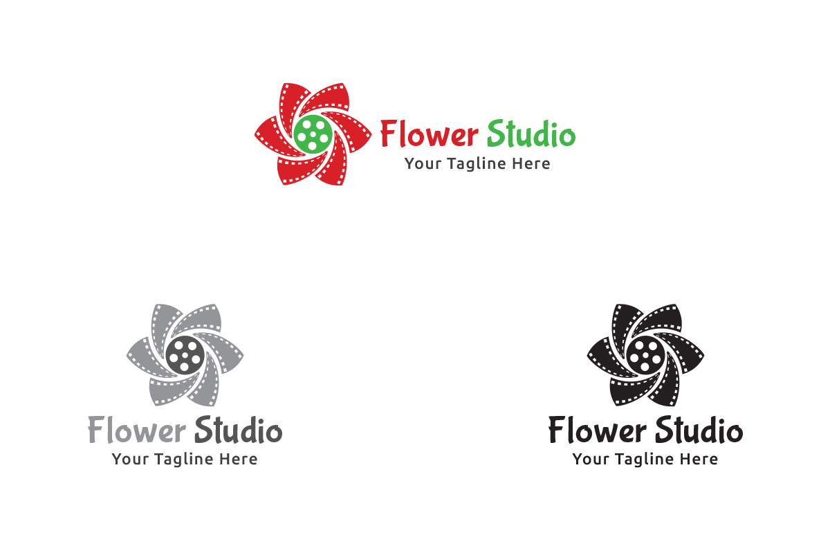Flower Studio - Logo Template ~ Logo Templates on Creative Market