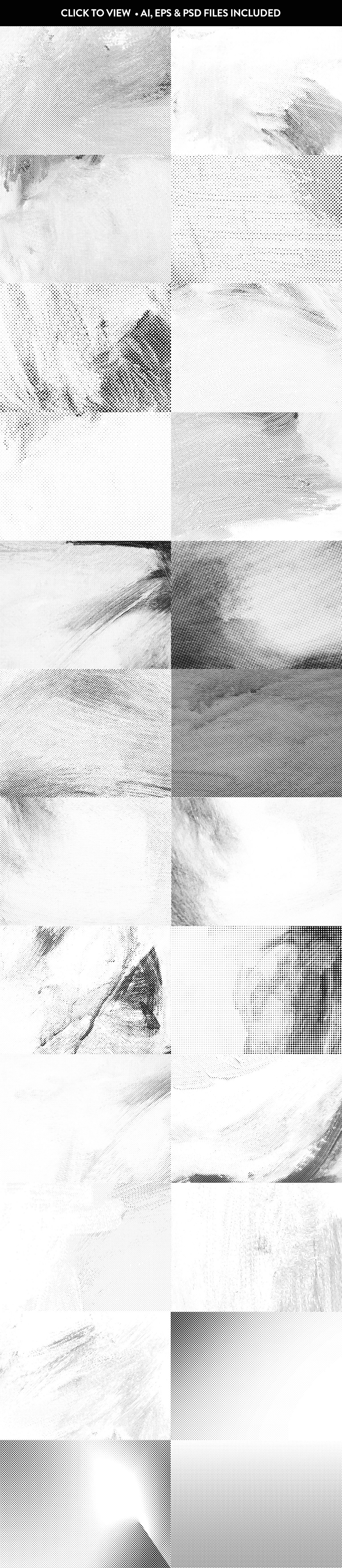 50 Awesome Halftones ~ Textures on Creative Market