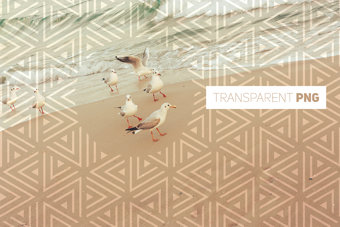 Triangles. Seamless Patterns Set 5 ~ Patterns on Creative Market