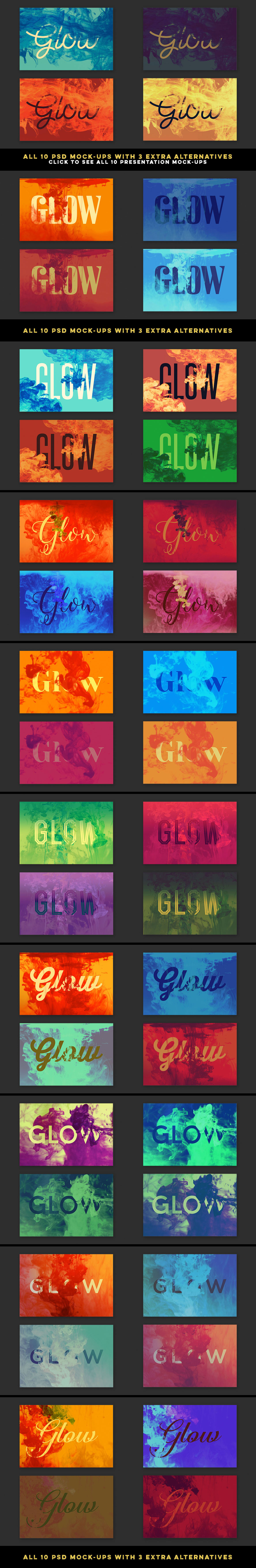 Glow Presentation Mock-ups ~ Presentation Templates on Creative Market