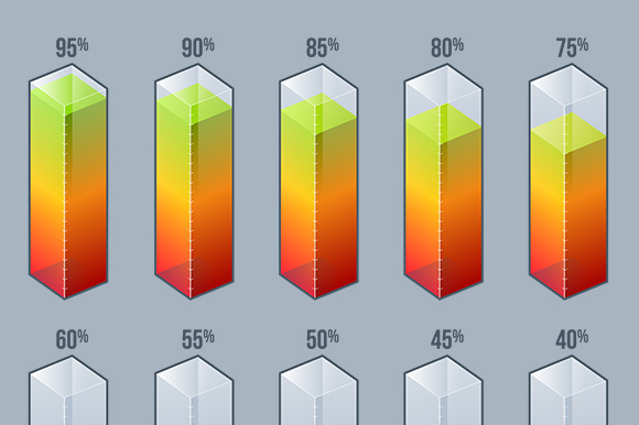 Bar Graph Chart. Infographic Element ~ Objects on Creative Market