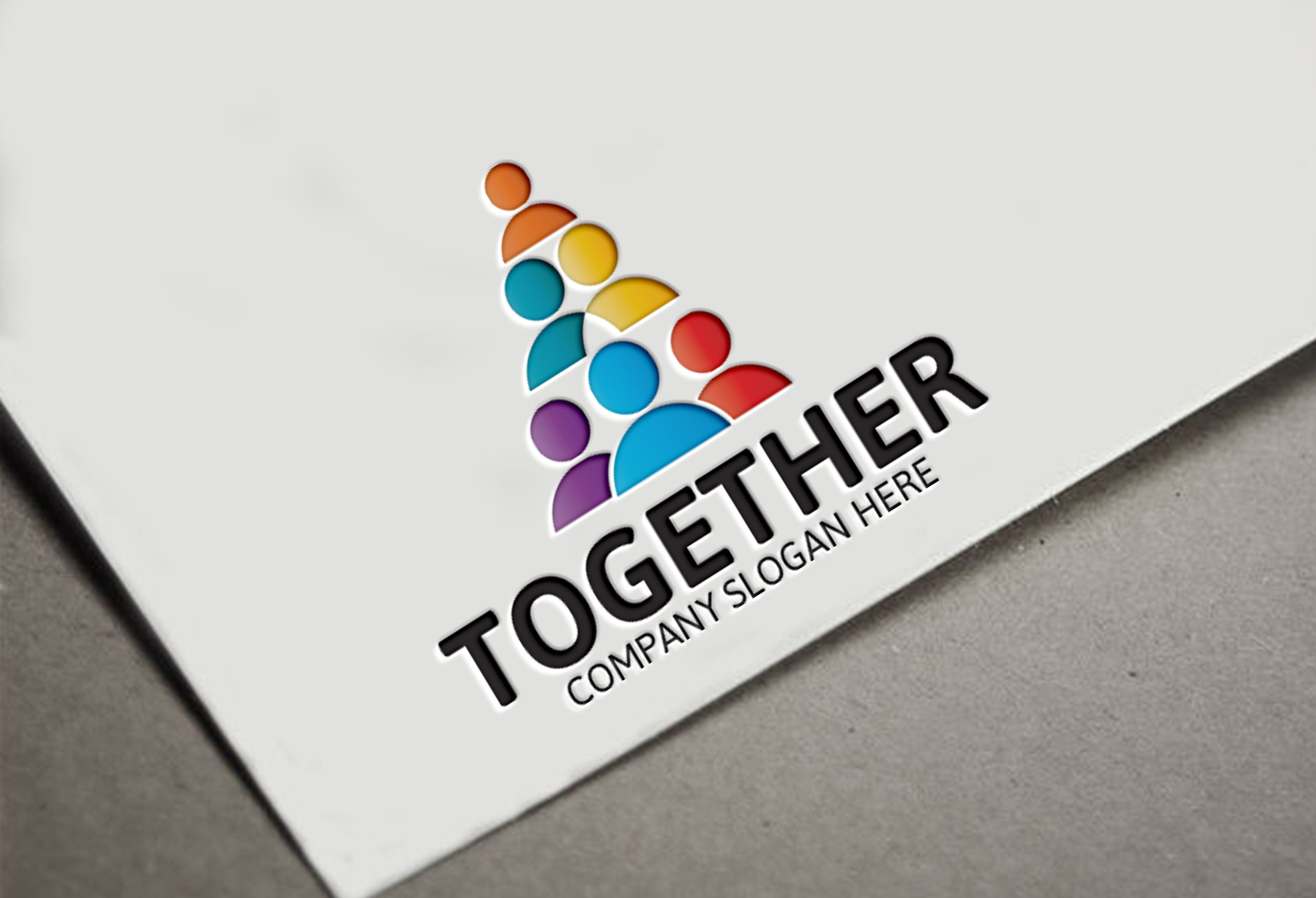 Together Logo ~ Logo Templates on Creative Market