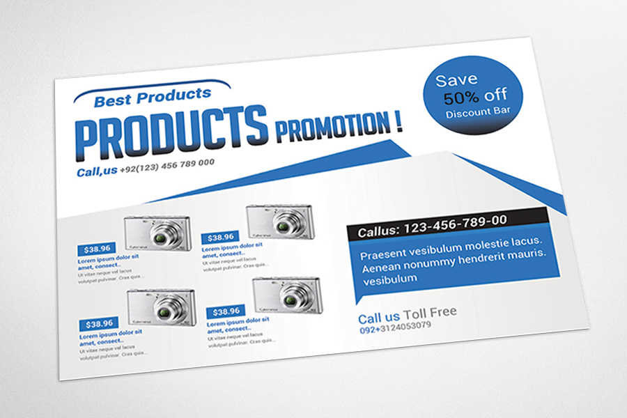 Product Promotion Flyer Templates ~ Flyer Templates on Creative Market