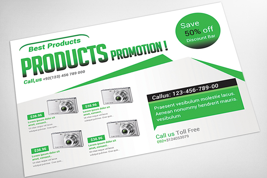 Product Promotion Flyer Templates ~ Flyer Templates on Creative Market