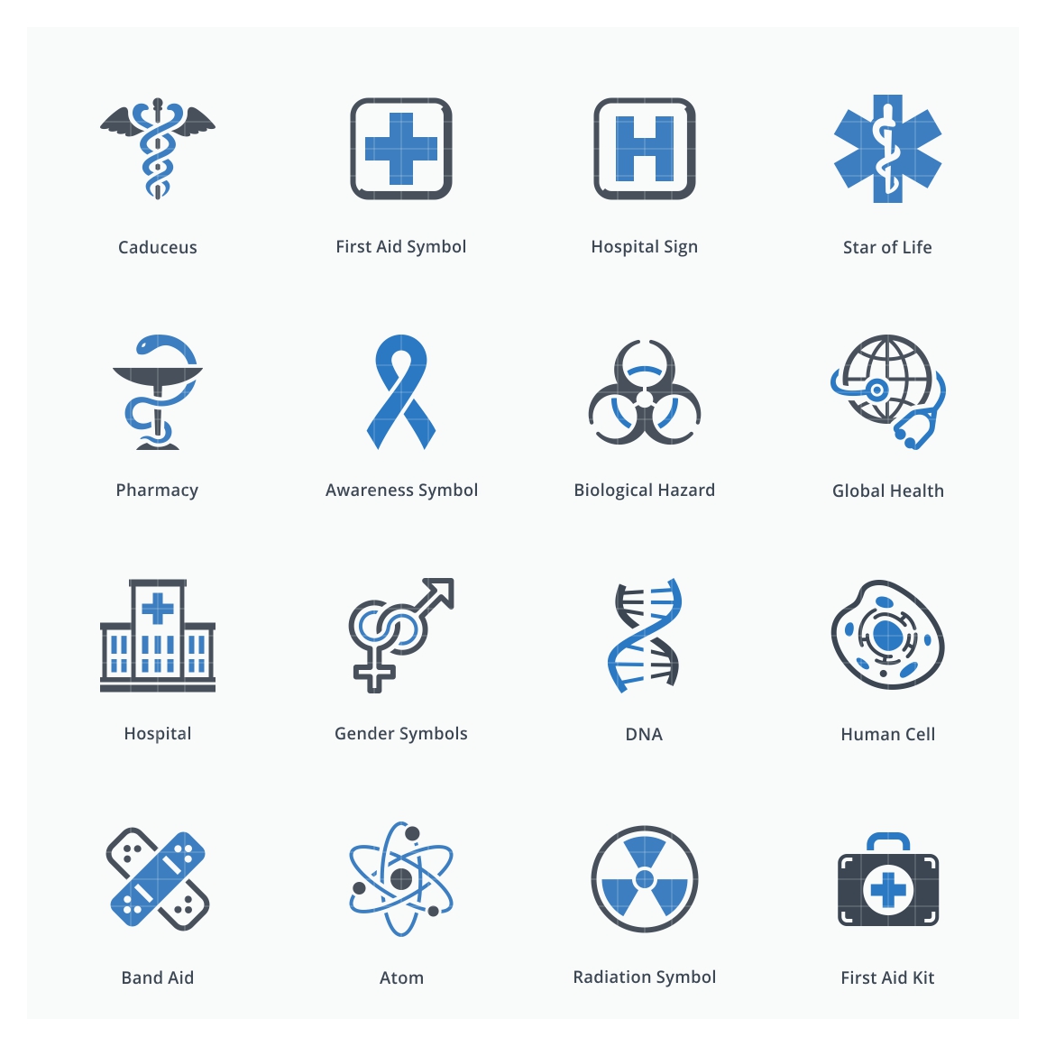 Medical & Health Care Icons - Set 1 ~ Icons on Creative Market