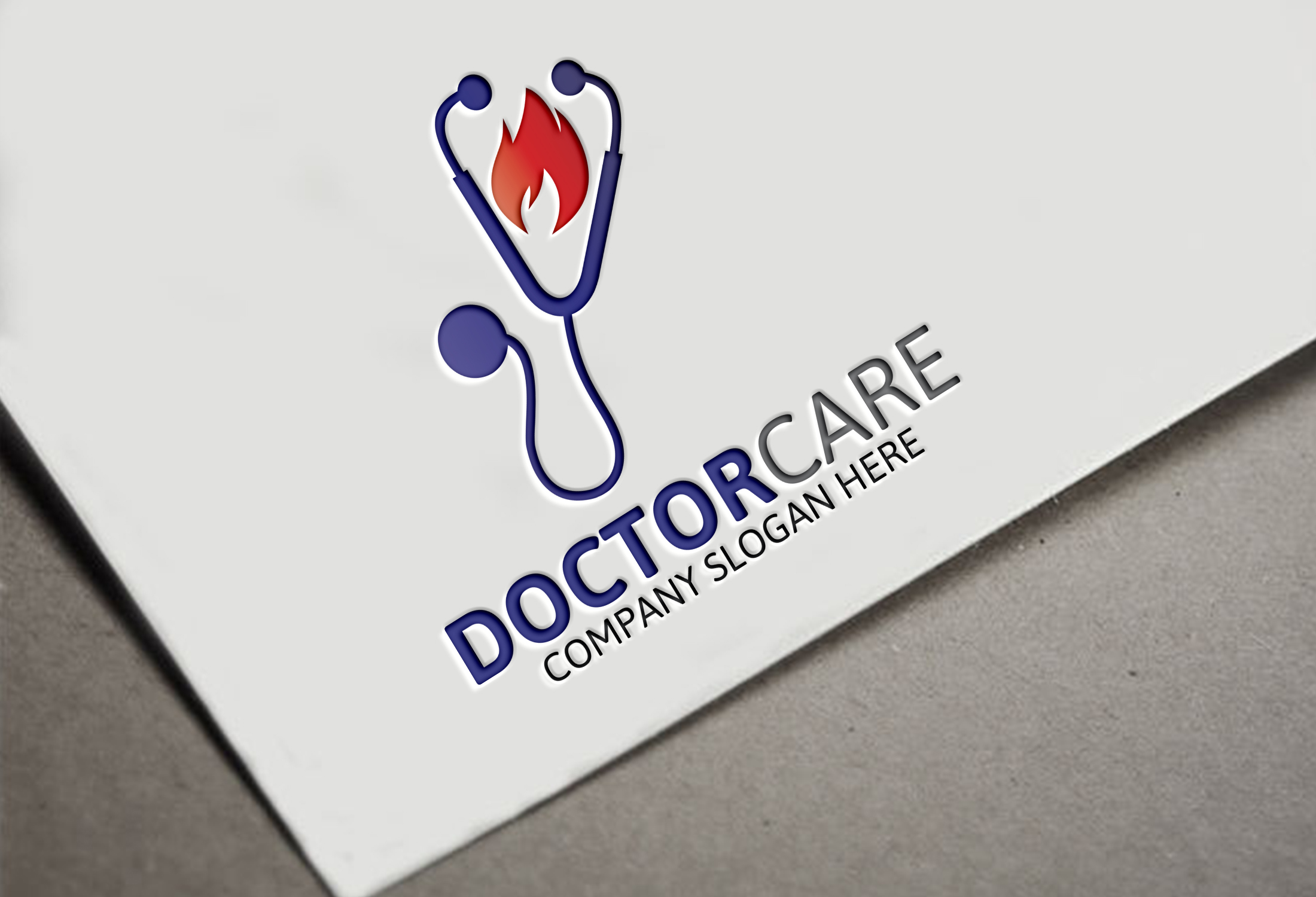 Doctor Care Logo ~ Logo Templates on Creative Market