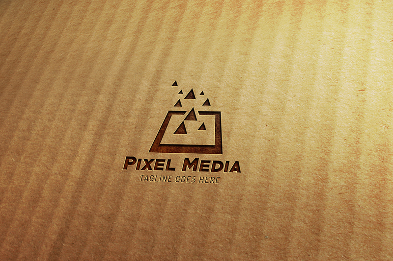 Pixel Media Logo Template ~ Logo Templates on Creative Market