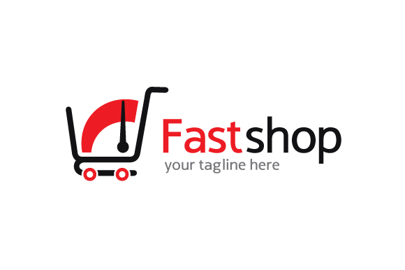Fast Shop Logo Template ~ Logo Templates on Creative Market