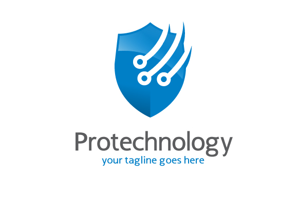 Protect Technology-Security Logo ~ Logo Templates on Creative Market