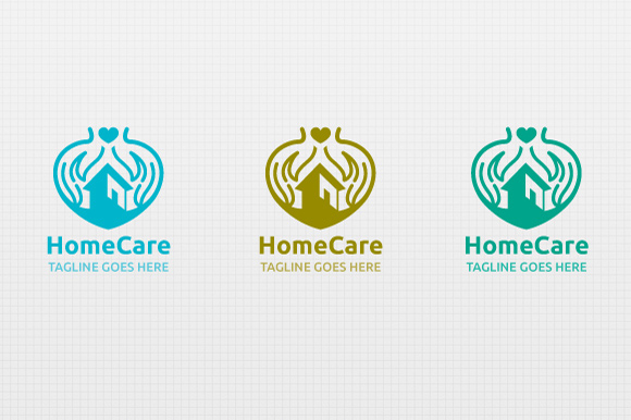 Home Care Logo Template ~ Logo Templates on Creative Market