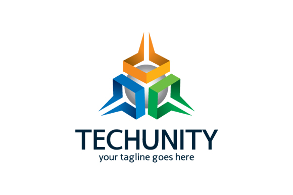 Technology-Digital-System Logo ~ Logo Templates on Creative Market