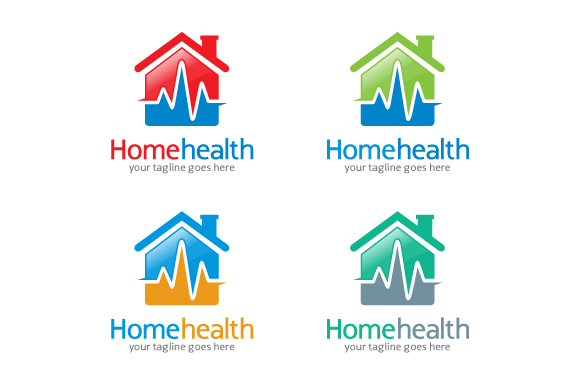 Home Health Care Logo Template ~ Logo Templates on Creative Market