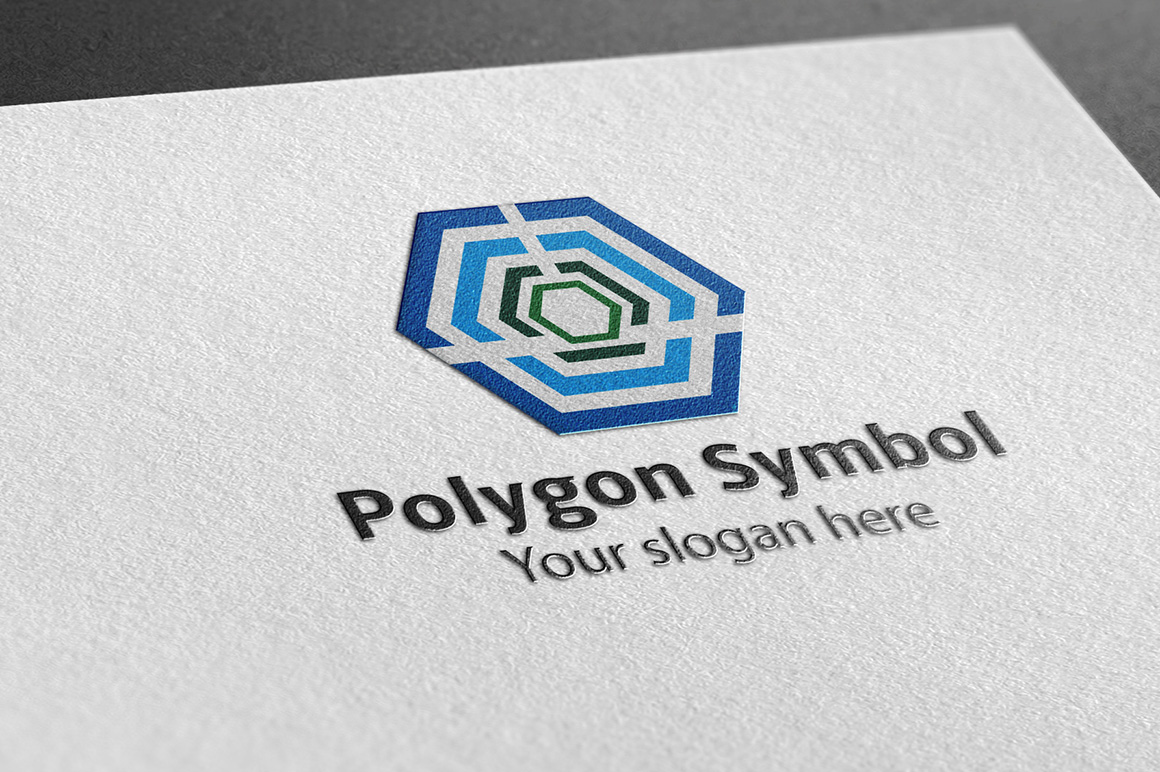 Polygon Symbol Logo ~ Logo Templates on Creative Market