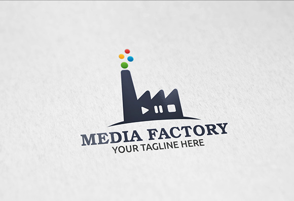 Media Factory - Logo Template ~ Logo Templates on Creative Market
