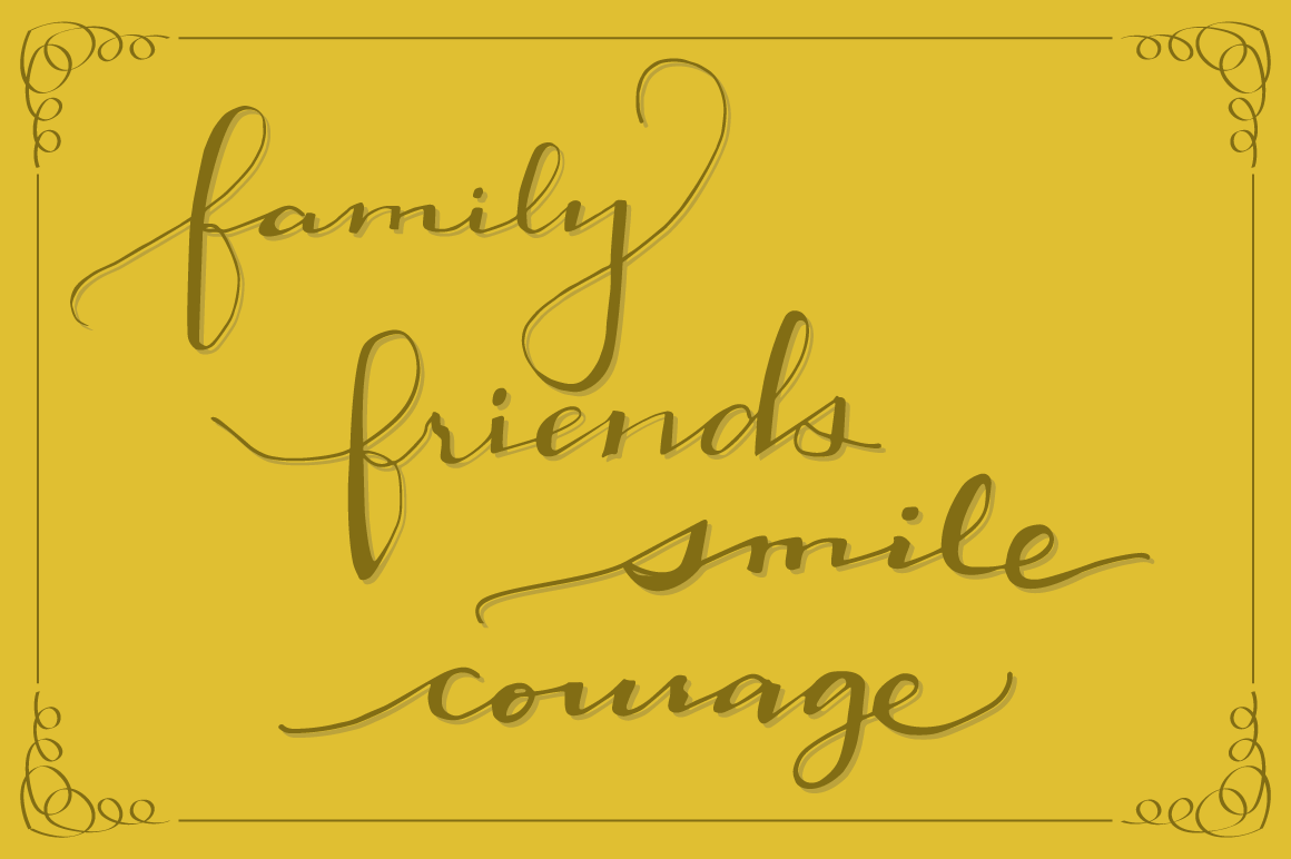 27 Elegantly Handwritten Words ~ Illustrations on Creative Market