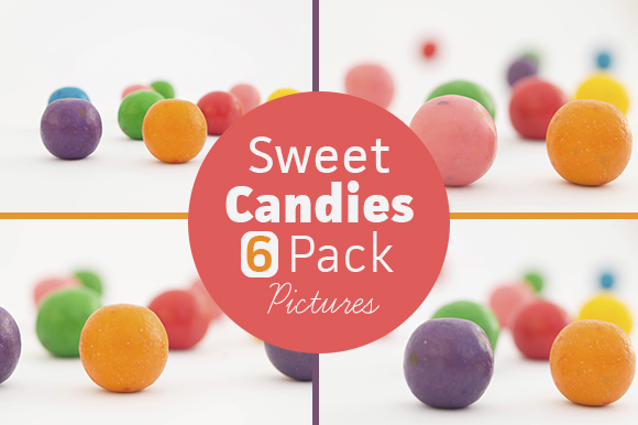 Sweet Candies Pictures(6 Pack) ~ Web Elements on Creative Market
