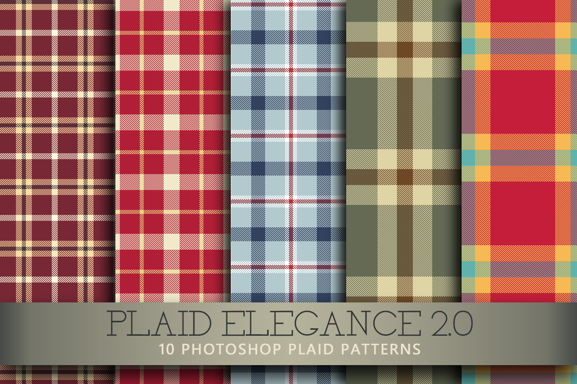 Plaid Elegance 2.0 ~ Patterns on Creative Market