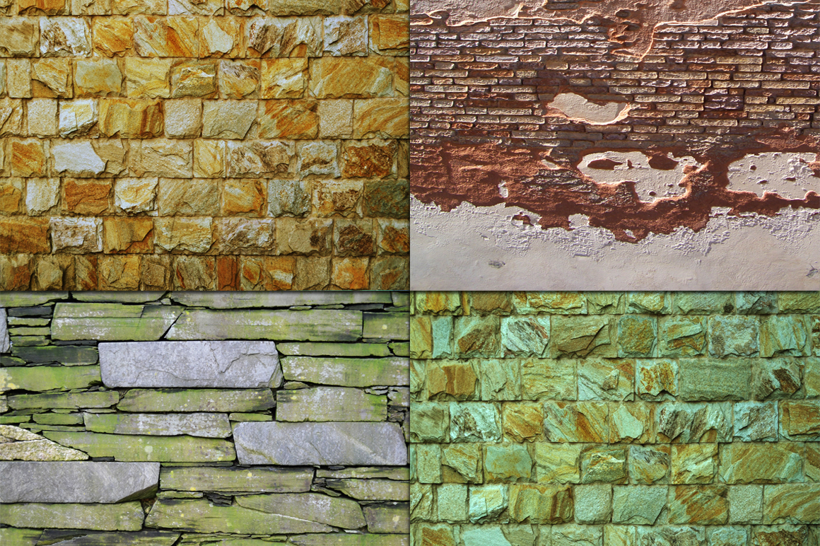 Brick Texture Backgrounds set of 10 ~ Textures on Creative Market
