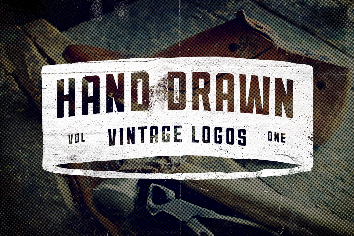9 Hand Drawn Vintage Logos ~ Logo Templates on Creative Market