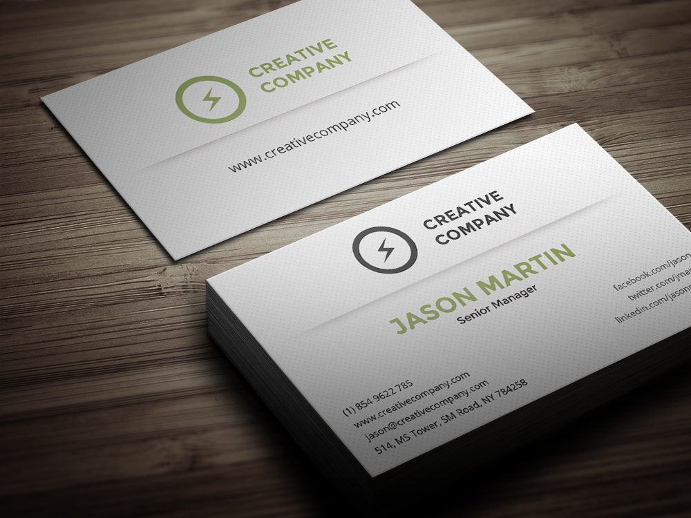 Creative Employee Business Card ~ Business Card Templates on Creative ...