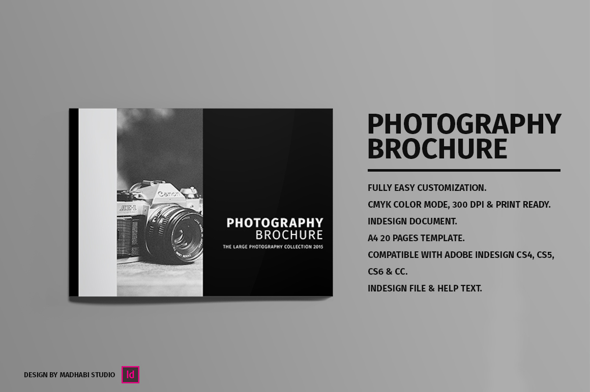 Minimal Photography Brochure ~ Brochure Templates on Creative Market
