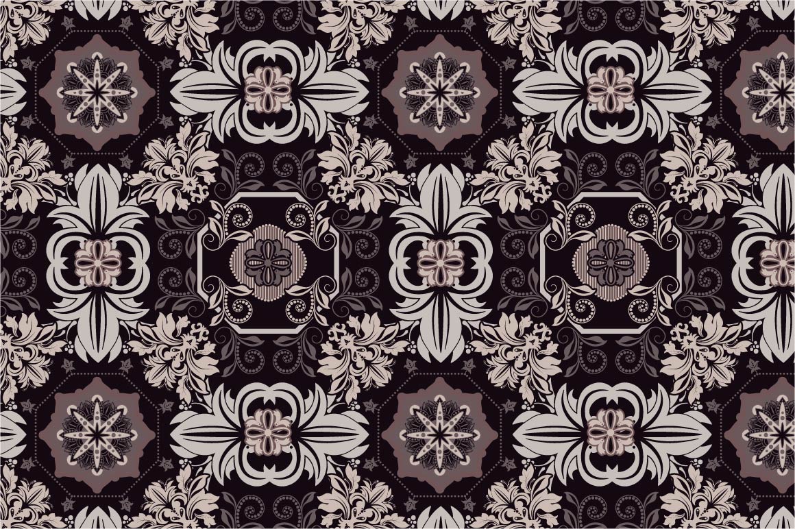 3 Seamless Pattern chocolate color ~ Patterns on Creative Market