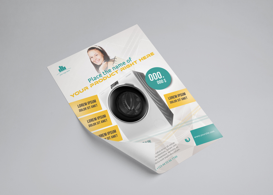 Product Flyer Template ~ Flyer Templates on Creative Market