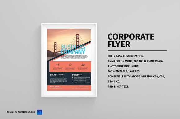 Corporate Flyer Vol 01 ~ Flyer Templates on Creative Market