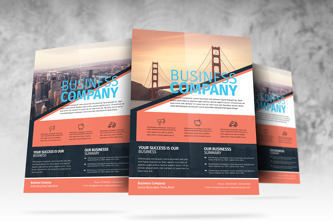 Corporate Flyer Vol 01 ~ Flyer Templates on Creative Market