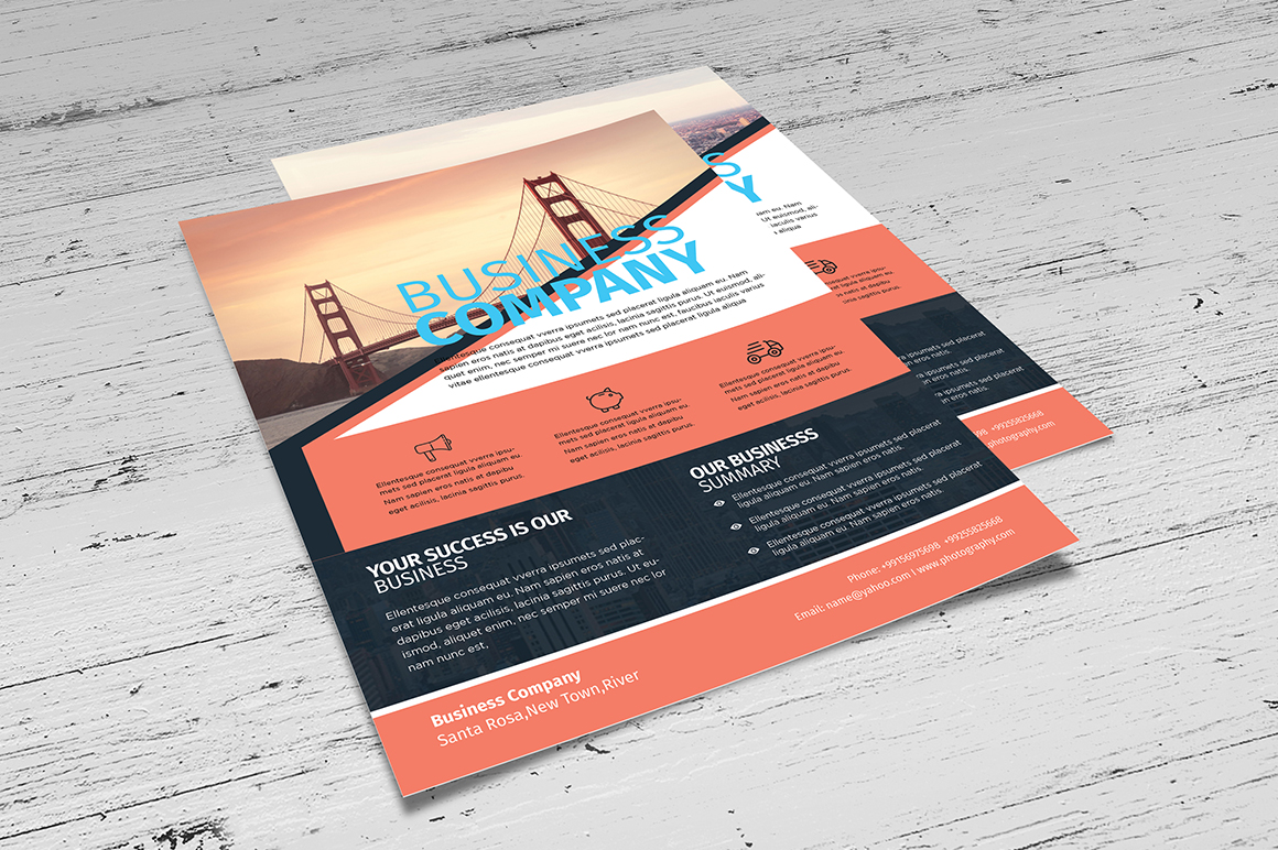 Corporate Flyer Vol 01 ~ Flyer Templates on Creative Market