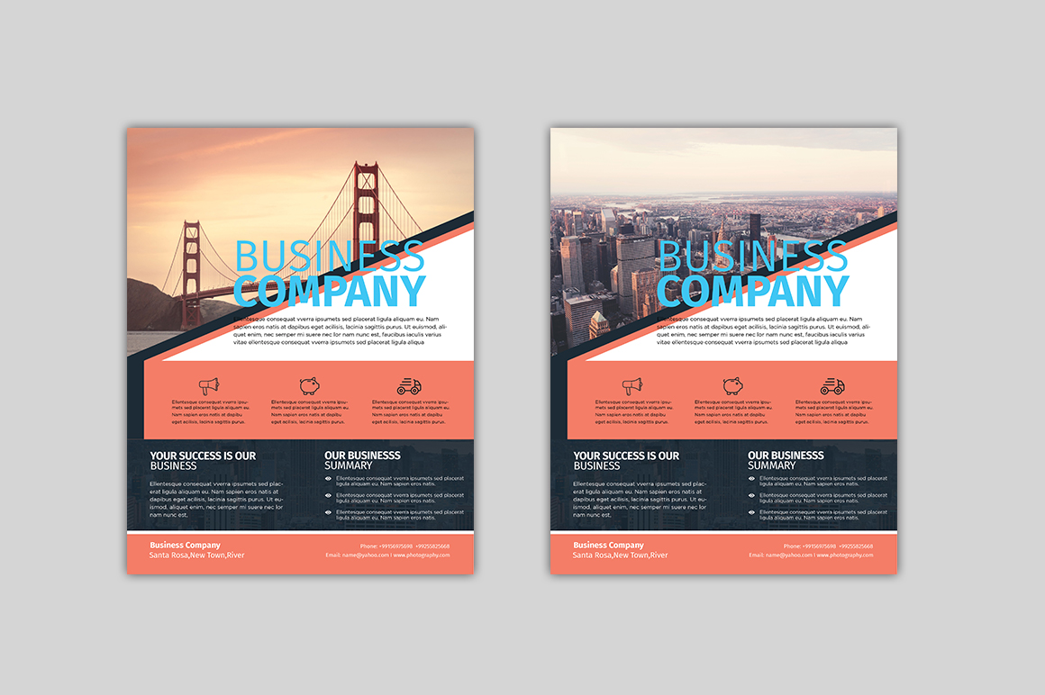 Corporate Flyer Vol 01 ~ Flyer Templates on Creative Market