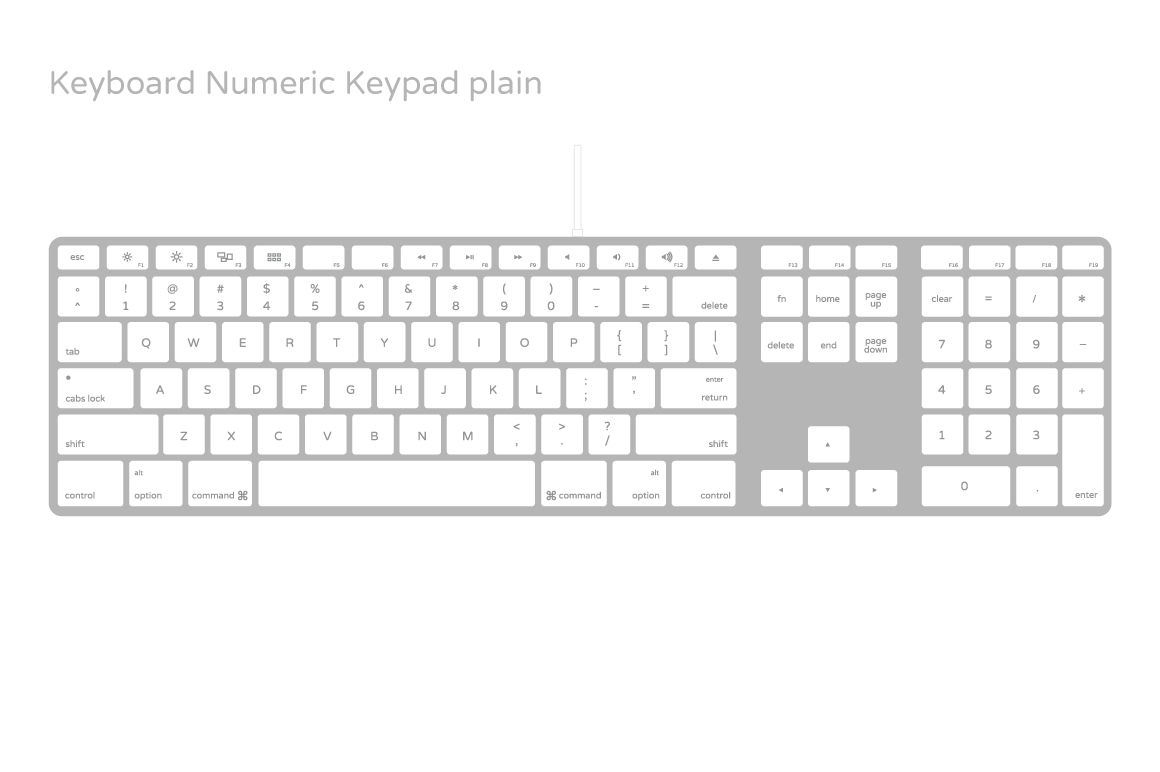 Keyboards and Keypads ~ Illustrations on Creative Market
