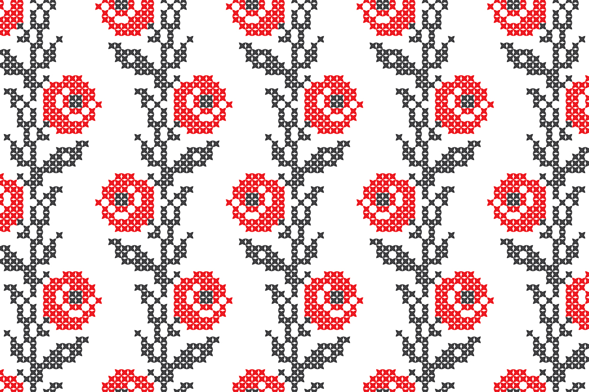Ukrainian Ethnic Seamless Patterns ~ Patterns on Creative Market