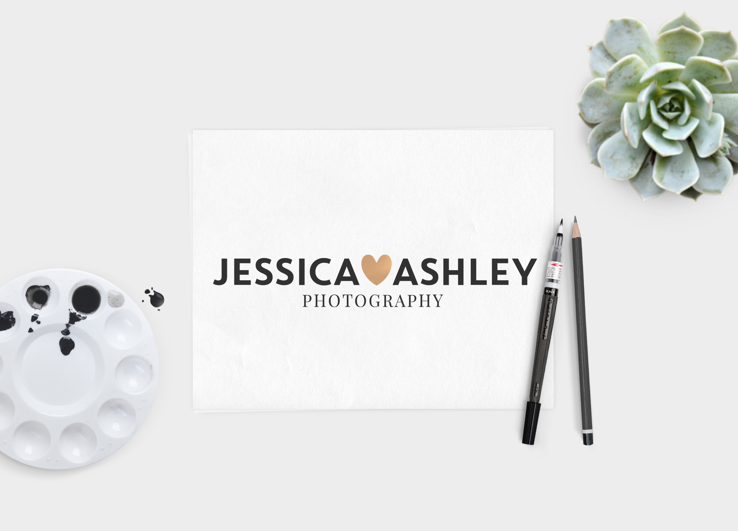 Elegant Modern Logo + Watermark ~ Logo Templates on Creative Market