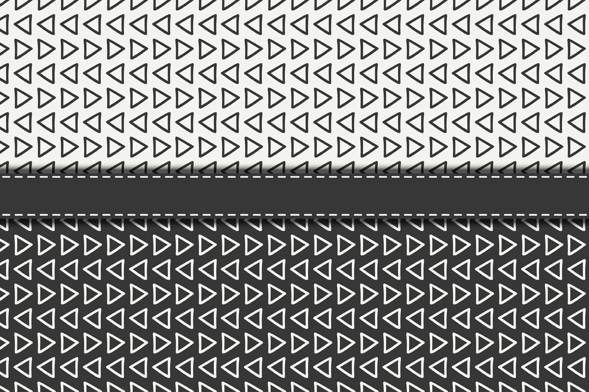 Seamless pattern with triangle ~ Patterns on Creative Market