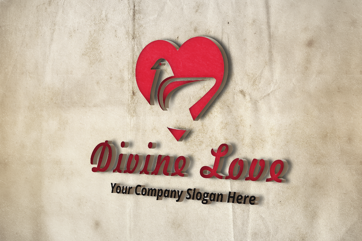 Divine Love Logo Template ~ Logo Templates on Creative Market