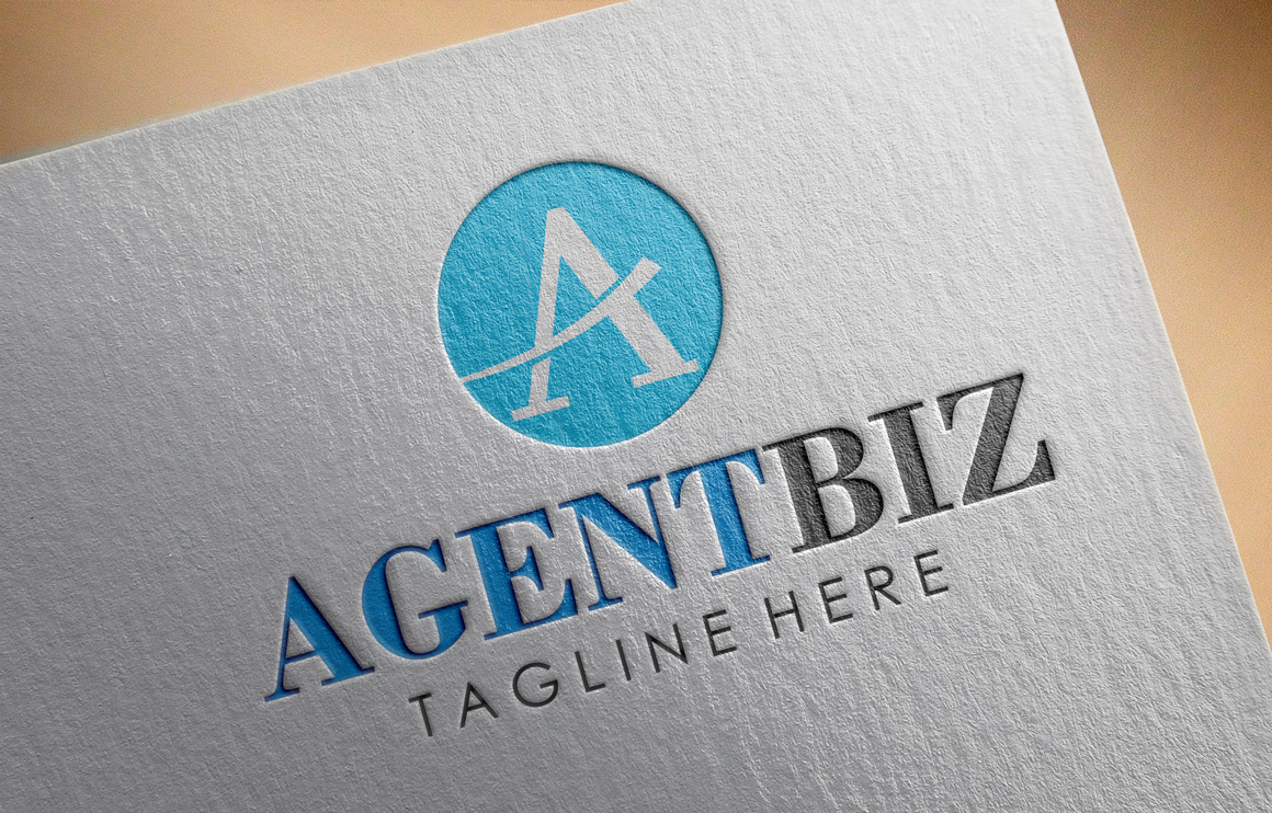 Agent Biz Style Logo ~ Logo Templates on Creative Market
