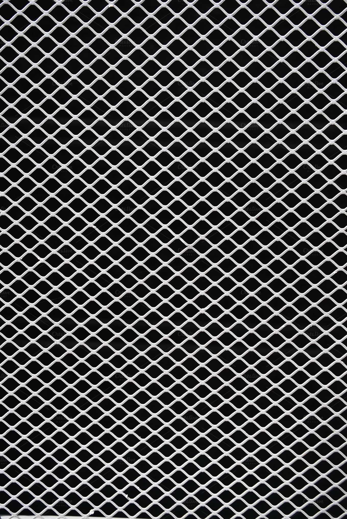 Metallic grille. texture ~ Abstract Photos on Creative Market
