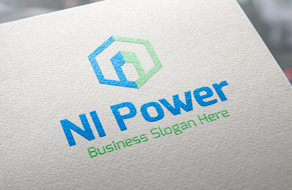 NI Power Style Logo ~ Logo Templates on Creative Market