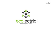 Eco Torch Logo ~ Logo Templates on Creative Market