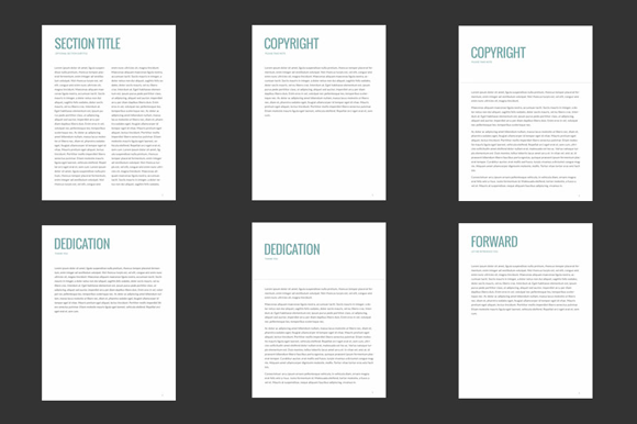 Goodnatured - iBooks template ~ Templates on Creative Market