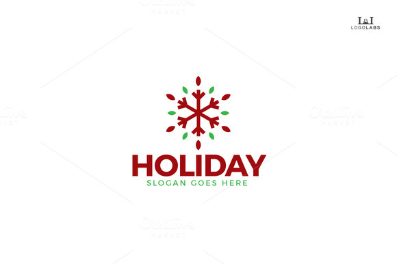 Holiday Logo ~ Logo Templates on Creative Market